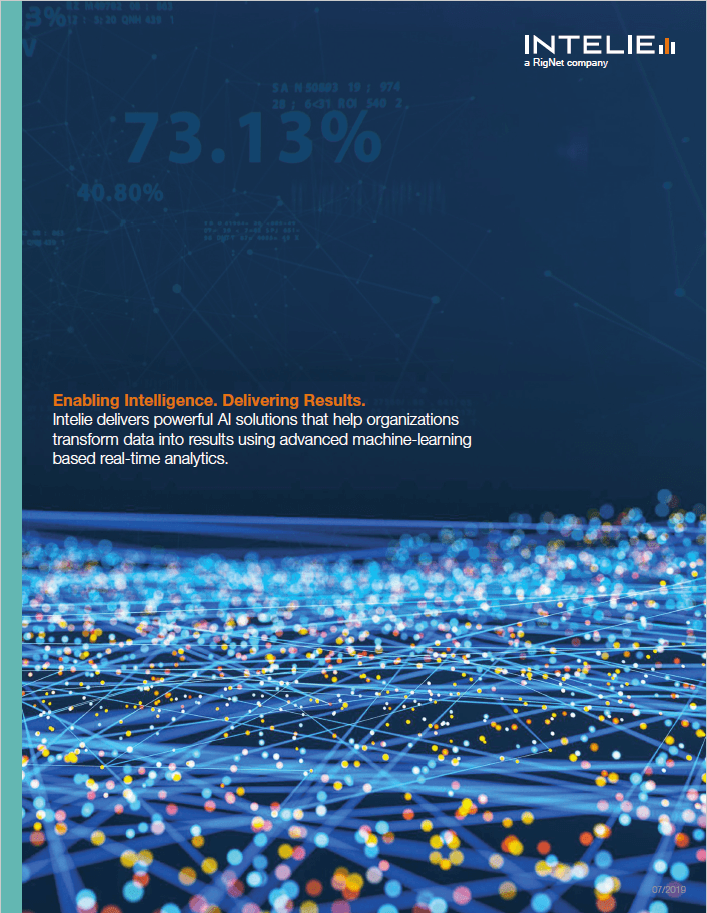 Intelie Overview - RigNet